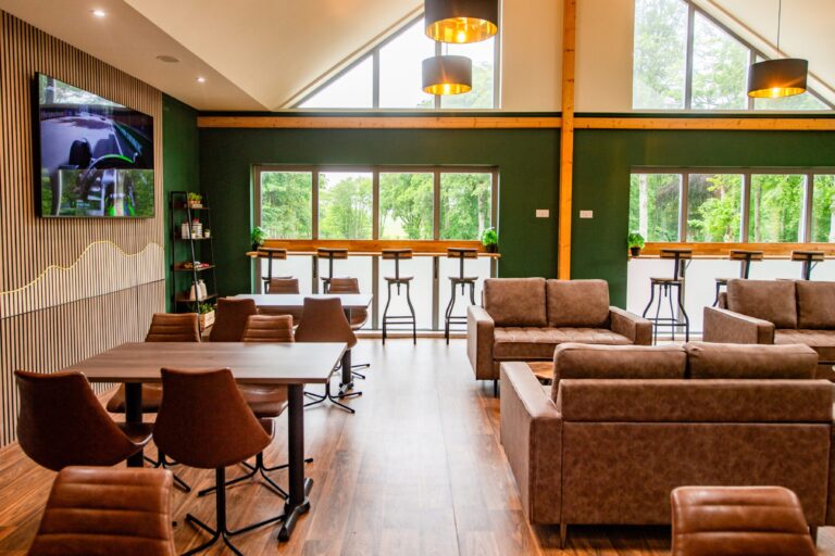 The Drive at Haddo: New car café near Methlick nears completion
