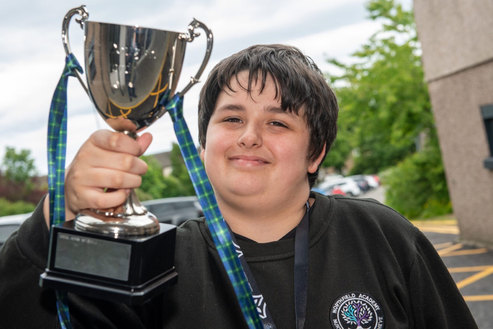 Northfield Academy honour late soldier Allan Douglas with plaque