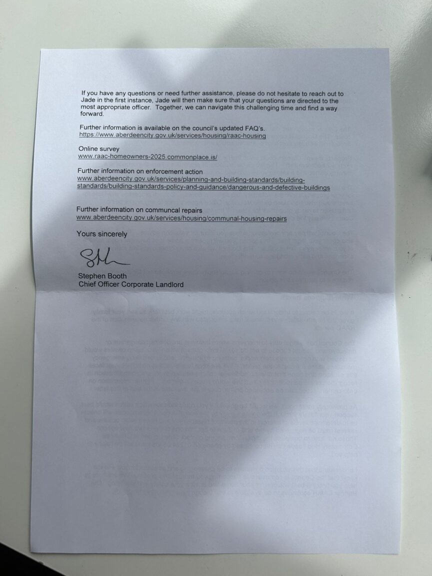 Torry Raac families accuse Aberdeen City Council of bullying