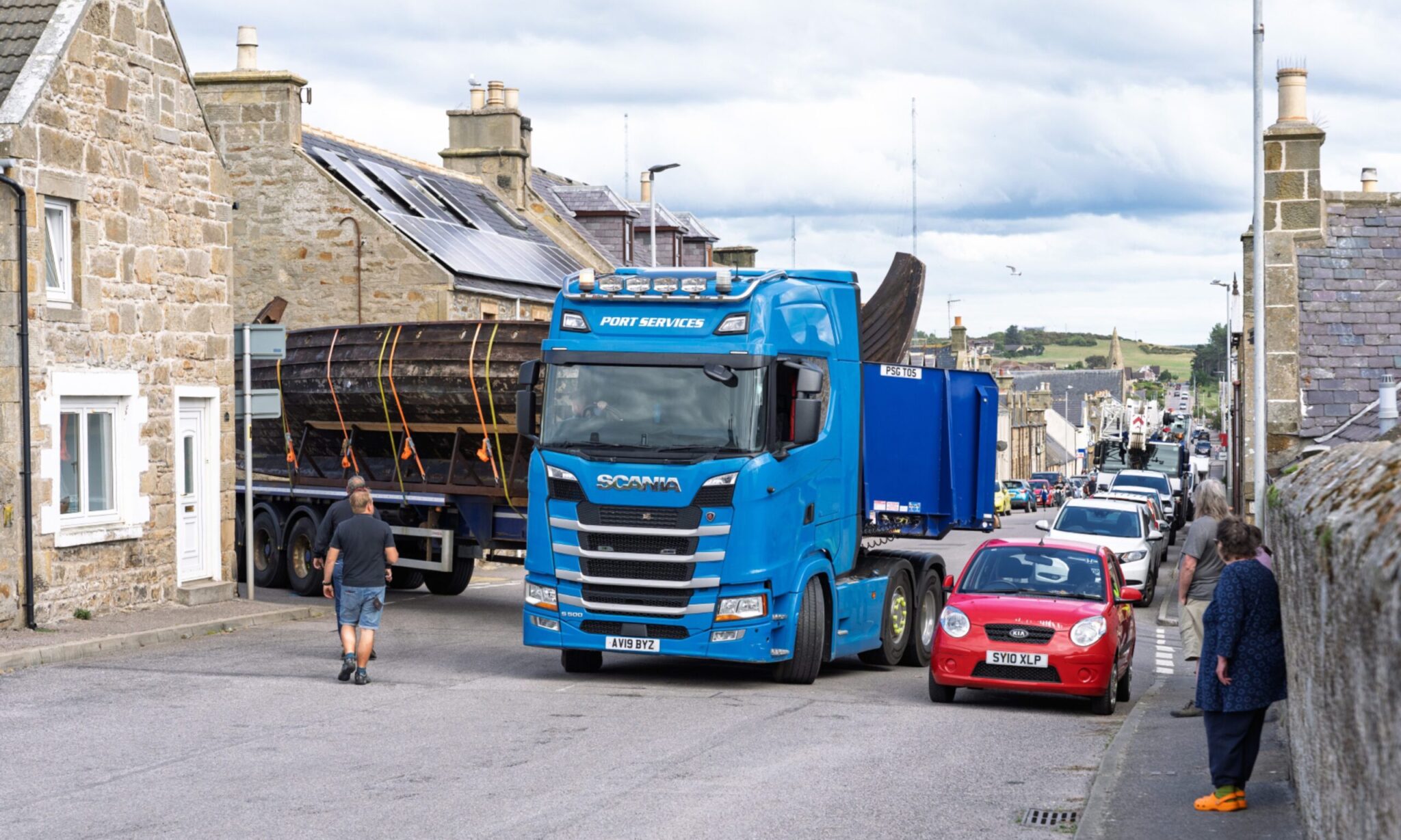 Celebrity sightings in Moray during The Odyssey filming