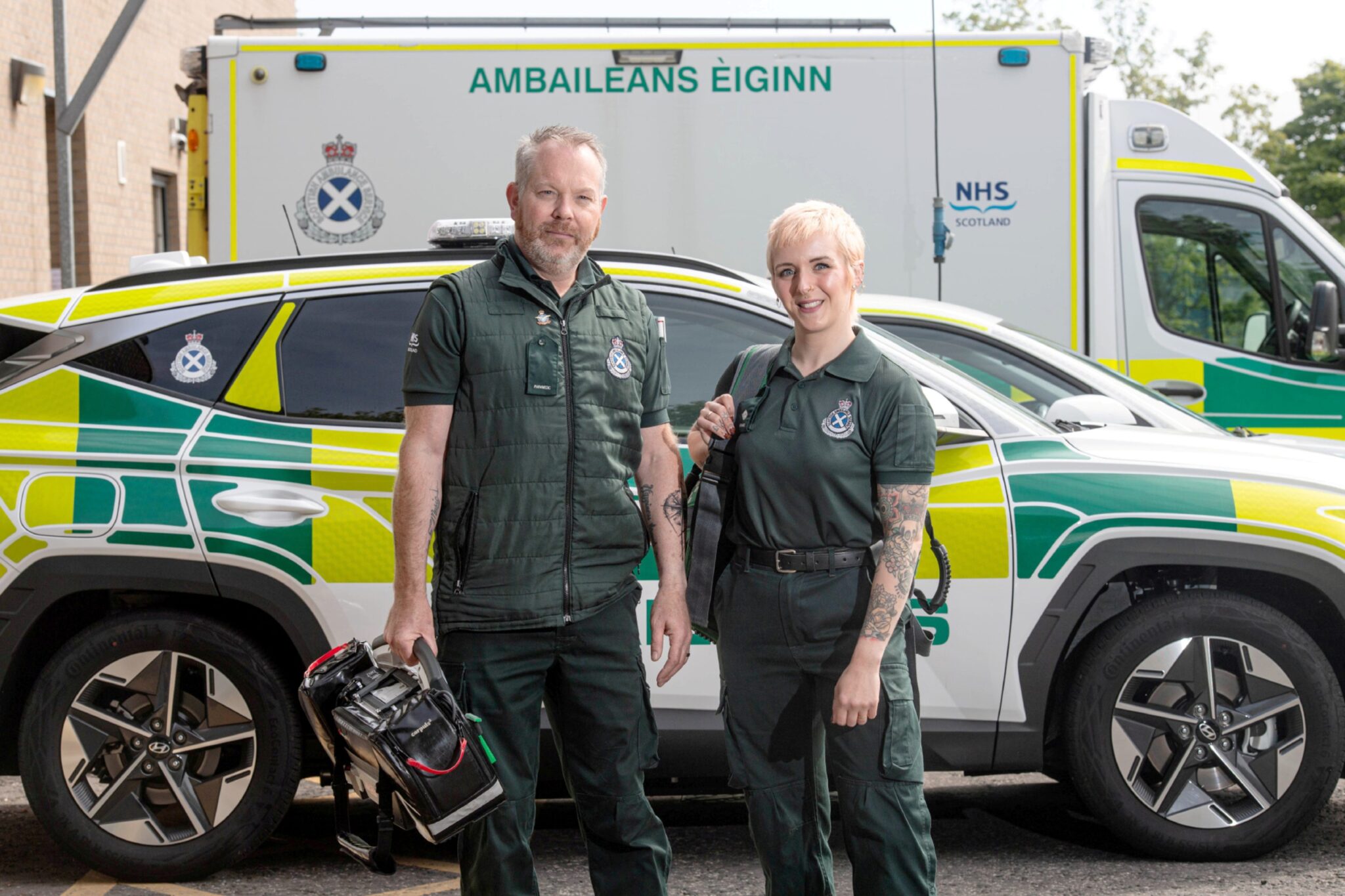 Married paramedics: 'We see deaths and births in the same day'
