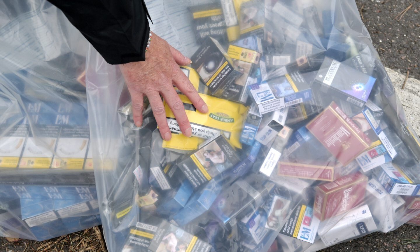 I joined Inverness raids which seized illicit tobacco worth £5,000