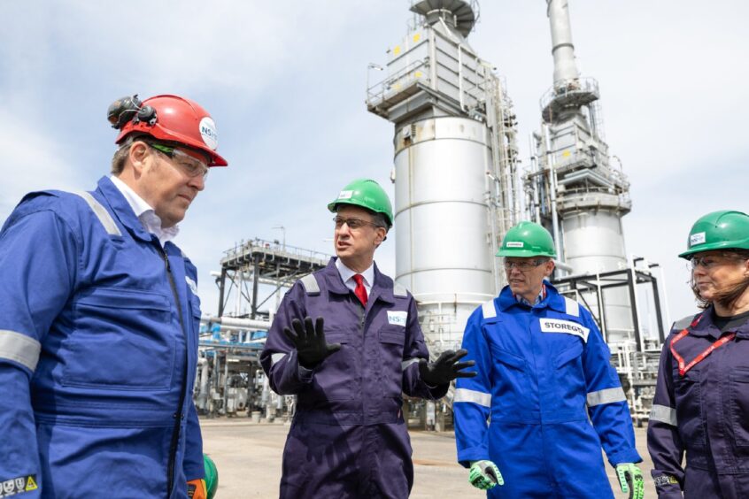 'Acorn project is on track despite Storegga exit', says energy chief