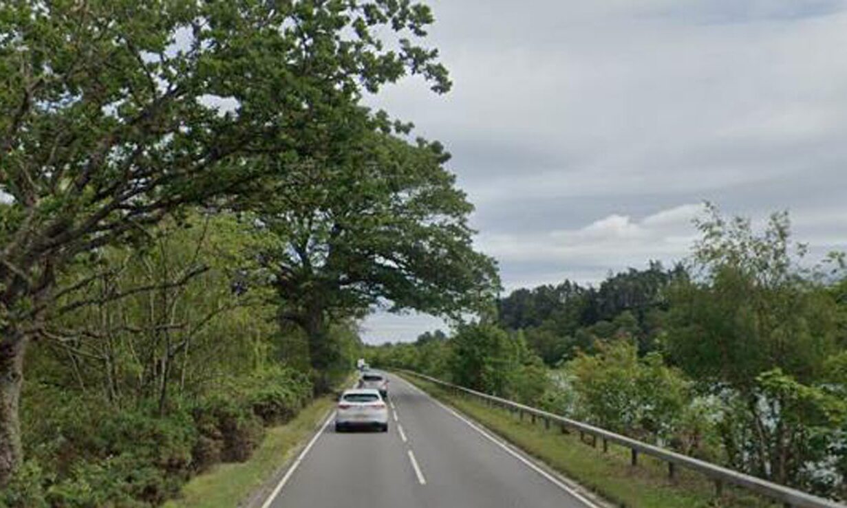 One in hospital after crash on A82 at Dochgarroch