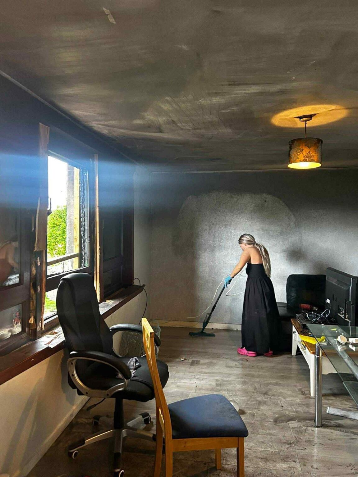 Emotional Turriff family thank those who helped after house fire