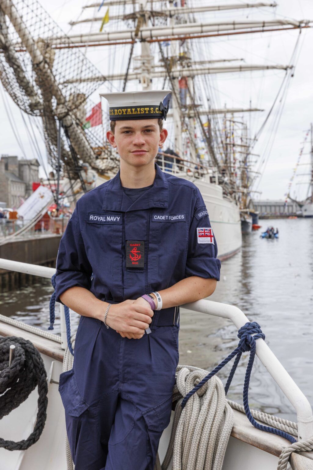 Tall Ships sea cadets team up with top Aberdeen chef