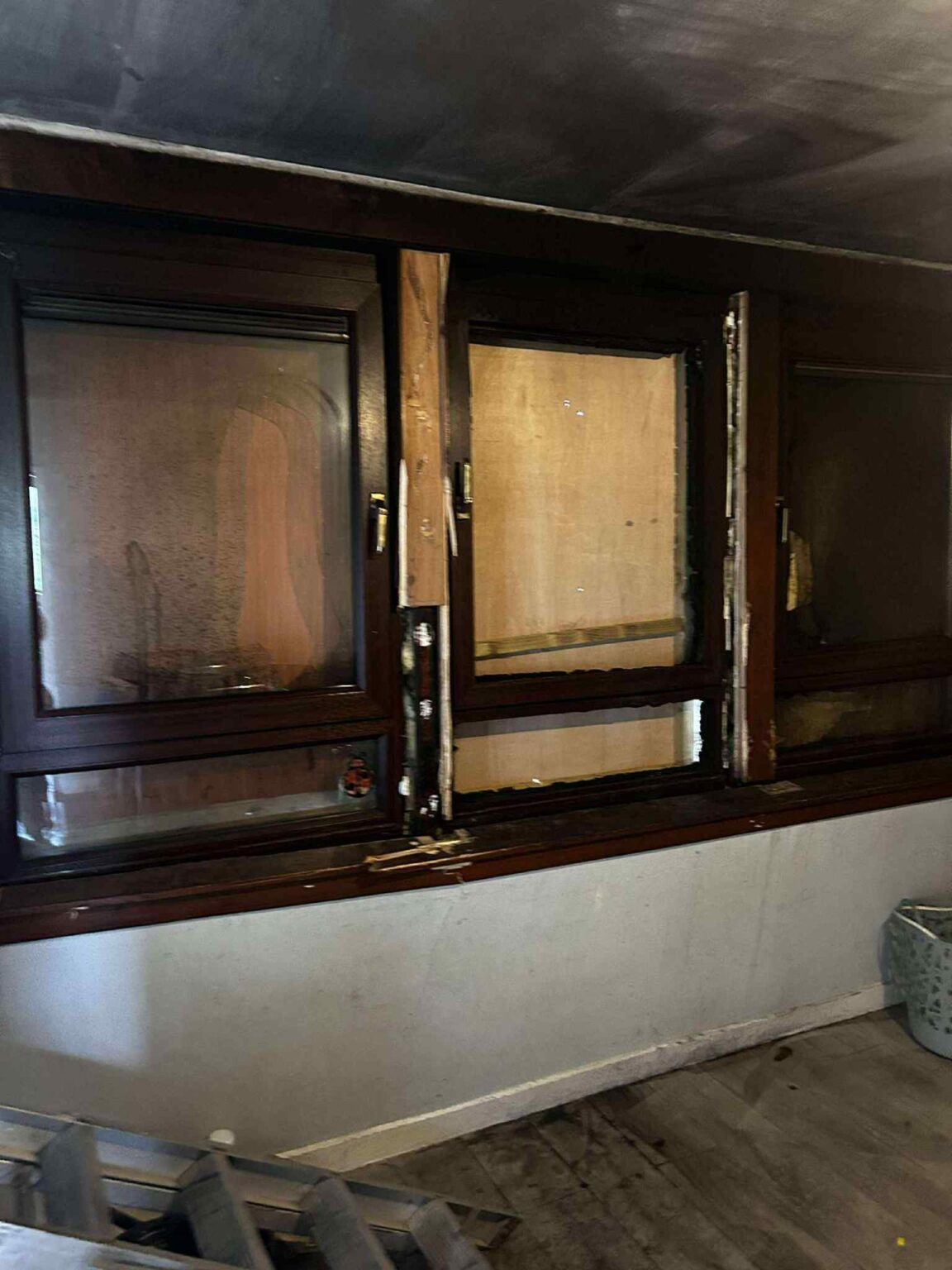 Emotional Turriff family thank those who helped after house fire