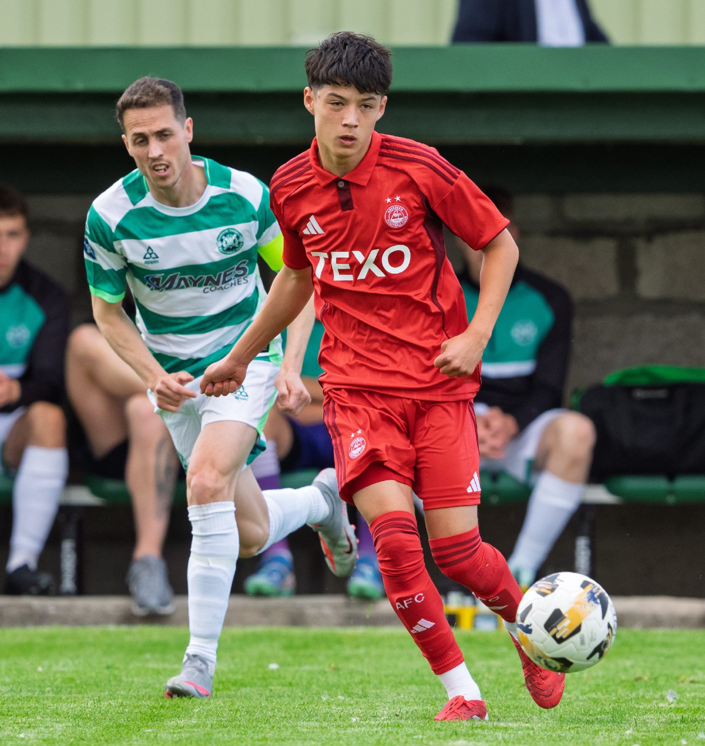 Aberdeen starlet Zak To on the experience he's gained this season