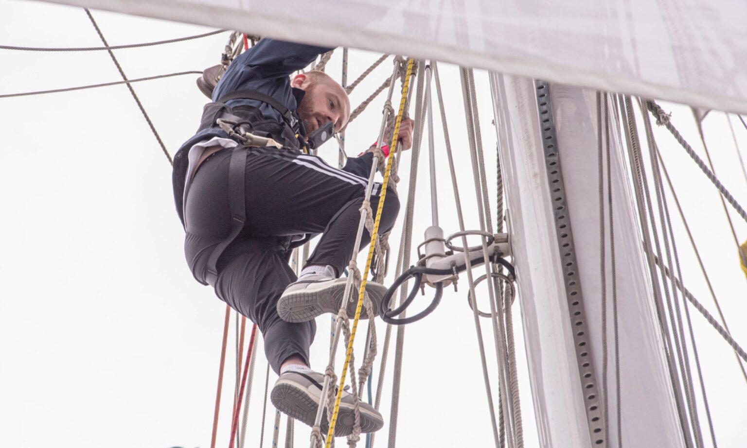 I embarked on a 26-foot Tall Ship climb - here's how it went