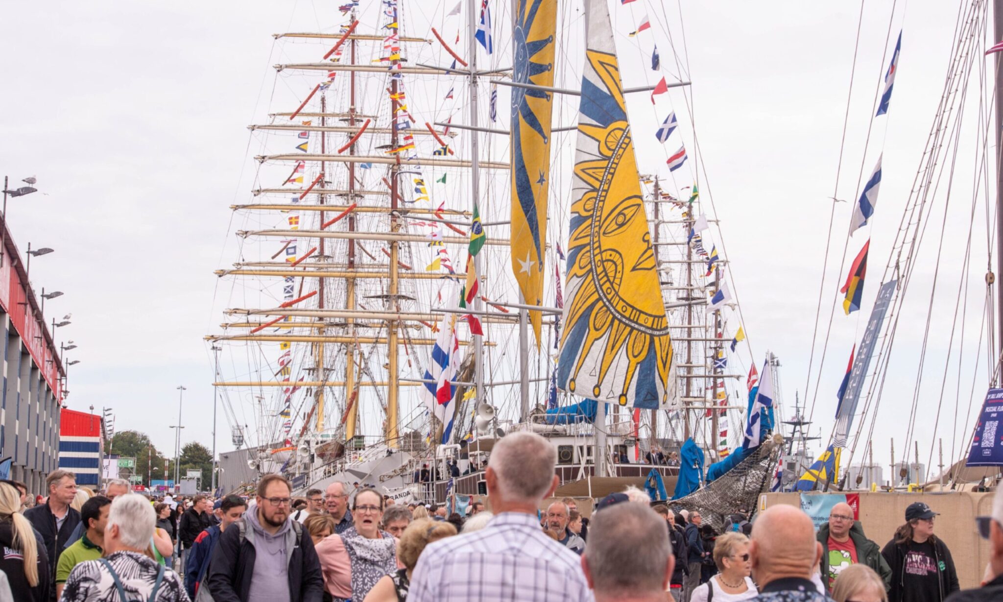 Gallery: Tall Ships one last time and a glimpse of the Red Arrows