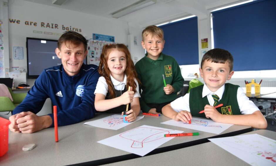 Peterhead FC's Danny Strachan goes back to Buchanhaven roots