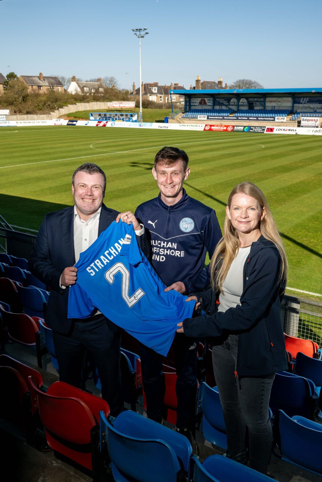 Peterhead FC's Danny Strachan goes back to Buchanhaven roots
