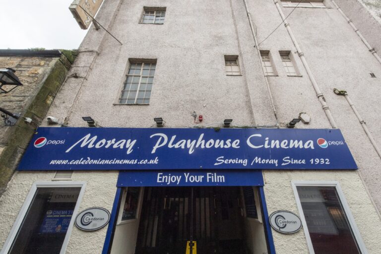 World-famous film director enjoys movie at Elgin cinema