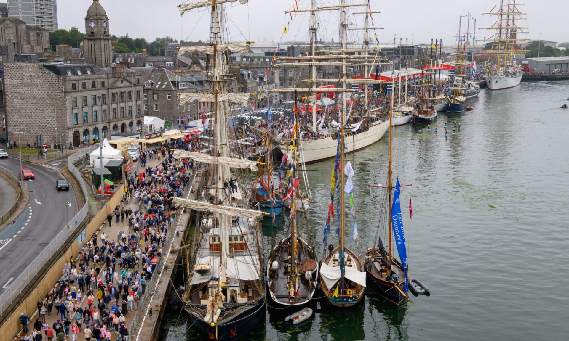 Shiprow Tall Ships boom was 'busiest area has been for decades'
