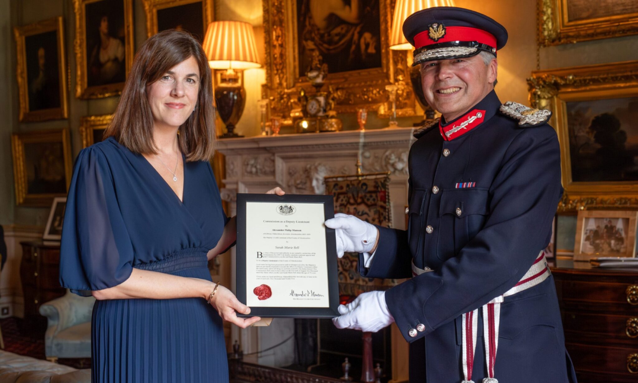 Who are The King's new Aberdeenshire Deputy Lieutenants?