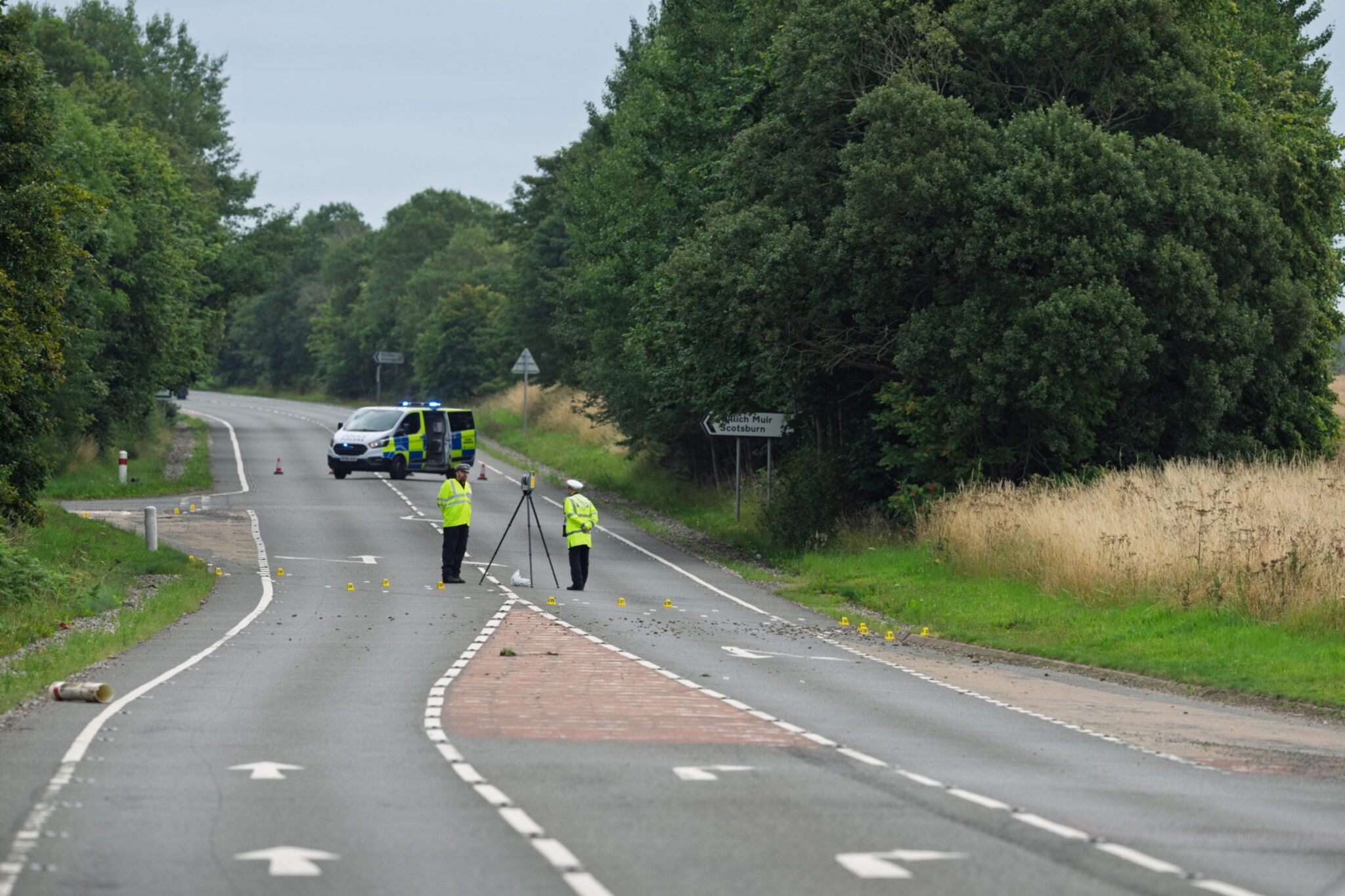 Woman, 29, dies after crash on the A9 near Delny