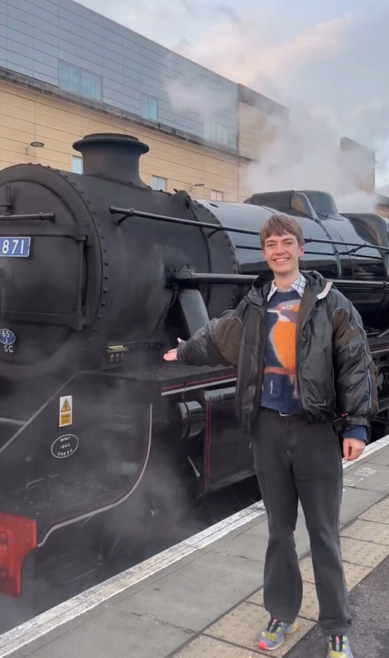 How Francis Bourgeois' great-great uncle saved Kyle railway line