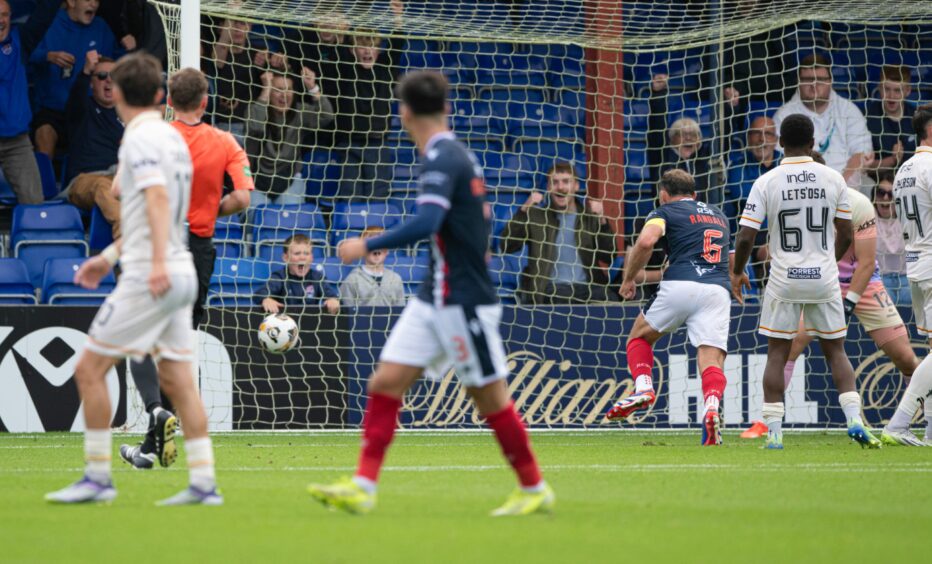 Ross County's Connor Randall remains defiant despite poor start