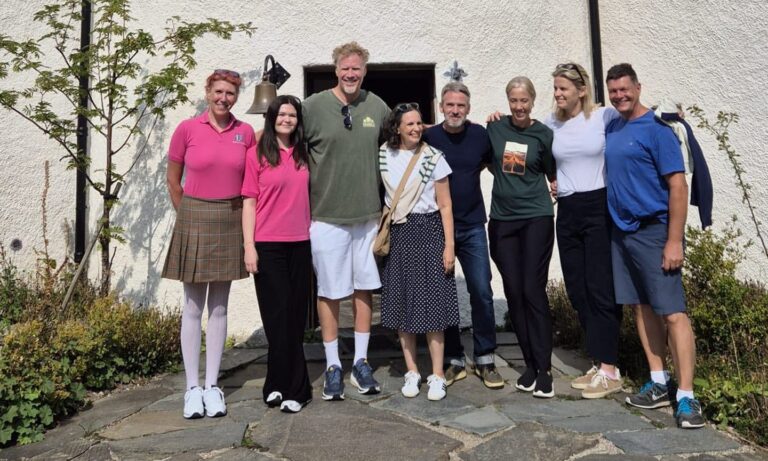 'Fabulous' actor Will Ferrell enjoys tour of Braemar Castle
