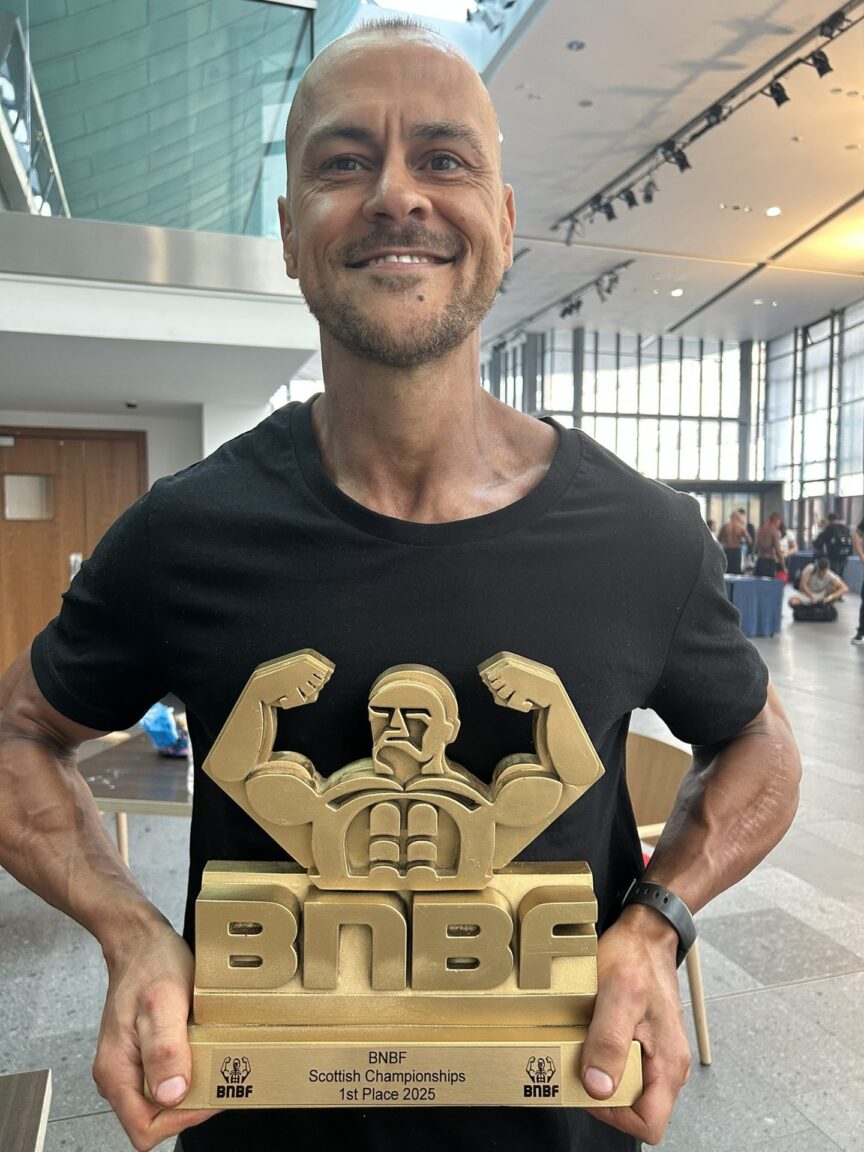 William Cruickshank: Inverurie dad wins bodybuilding title