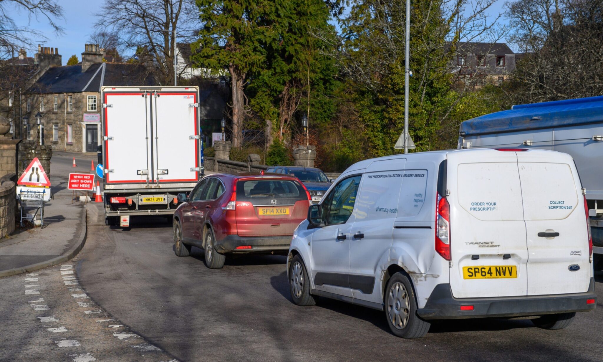 Traffic lights to be installed AGAIN on Keith's A96 Union Bridge