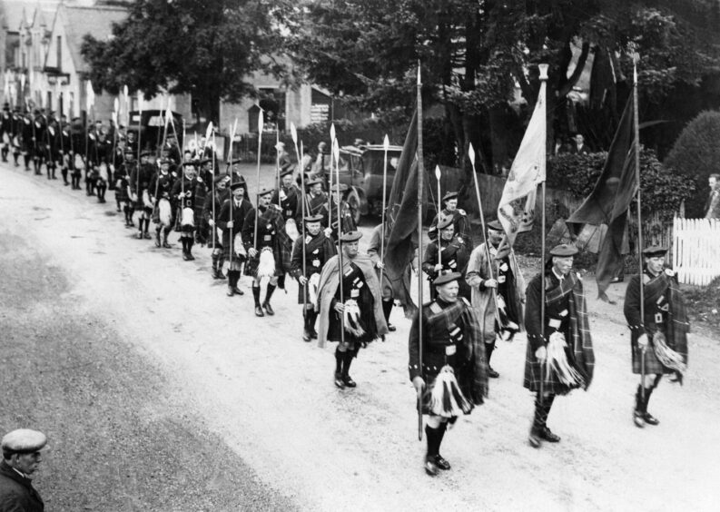 Gallery: The famous Lonach Highlanders march in archive photos
