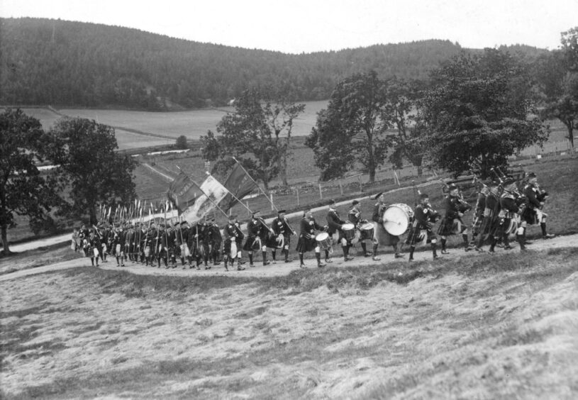 Gallery: The famous Lonach Highlanders march in archive photos