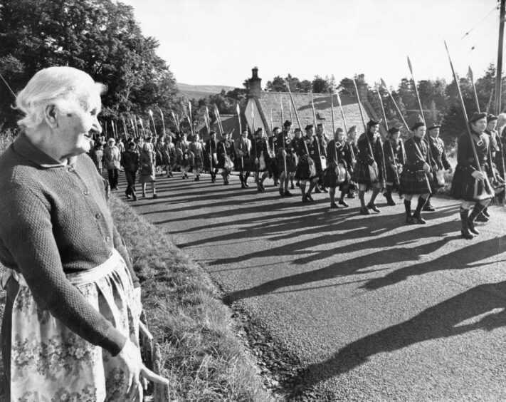 Gallery: The famous Lonach Highlanders march in archive photos