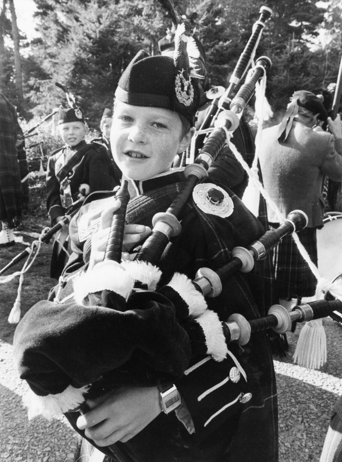 Gallery: The famous Lonach Highlanders march in archive photos