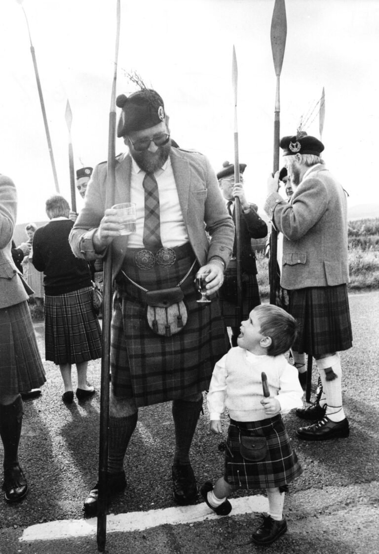 Gallery: The famous Lonach Highlanders march in archive photos