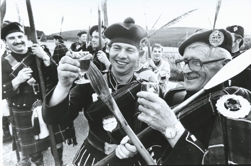 Gallery: The famous Lonach Highlanders march in archive photos