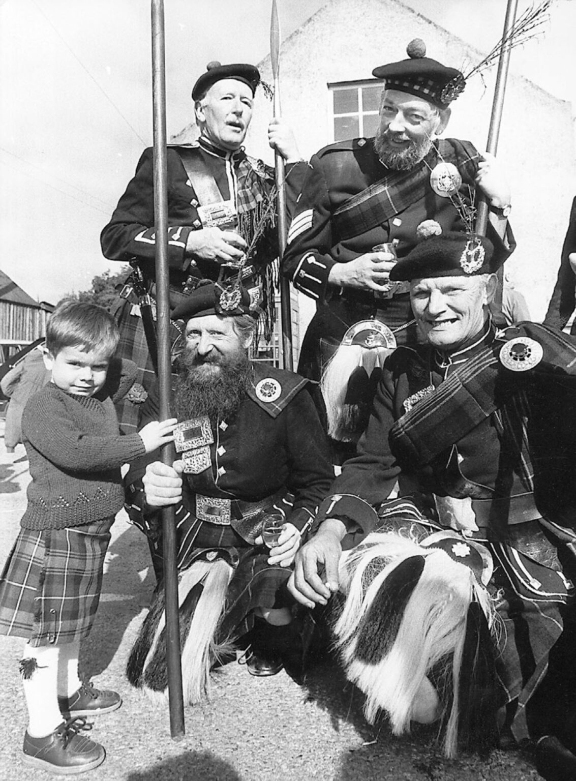 Gallery: The famous Lonach Highlanders march in archive photos