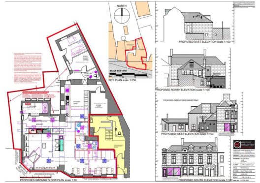 JG Ross planning move into former Turriff Bank with new cafe