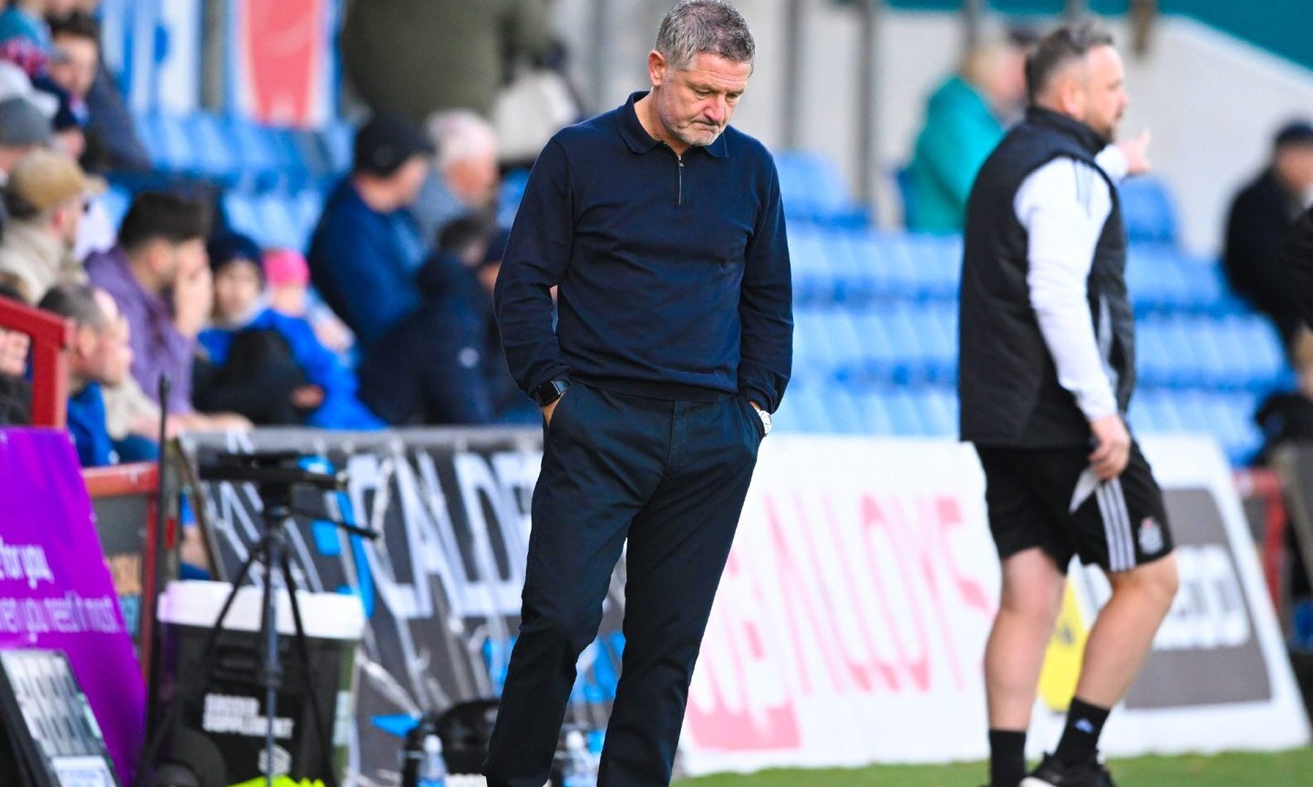 Ross County boss Tony Docherty bemoans 'self-inflicted' defeat