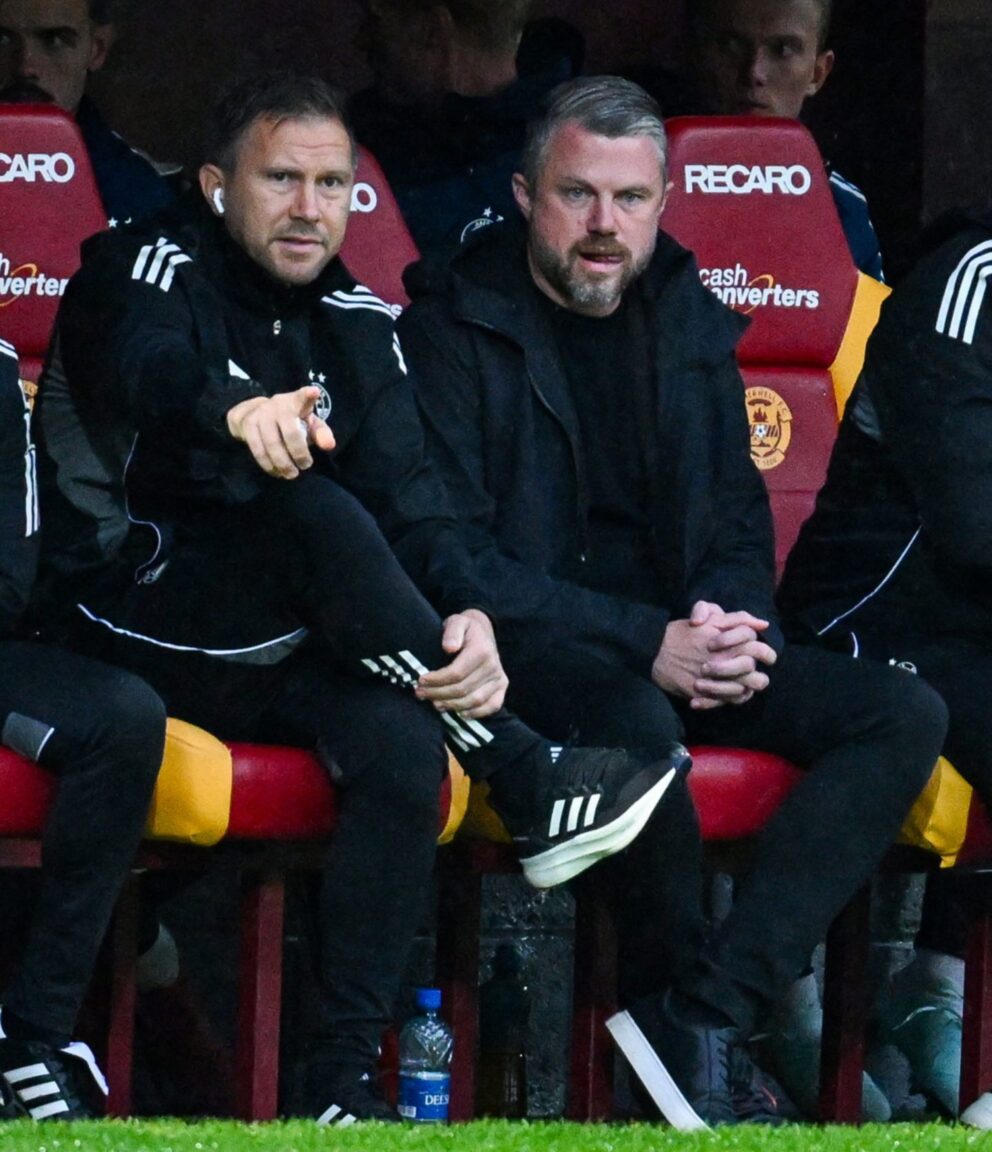 Aberdeen FC boss Jimmy Thelin reveals talks with chairman Dave Cormack