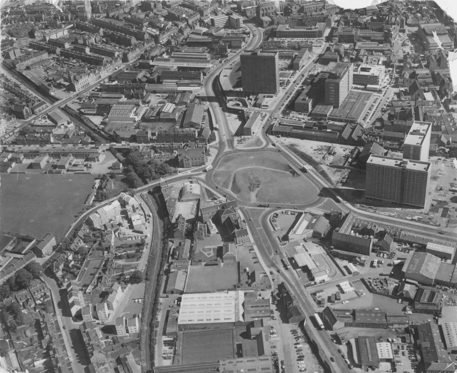 Aerial Aberdeen: Looking at the city from above during the 1970s