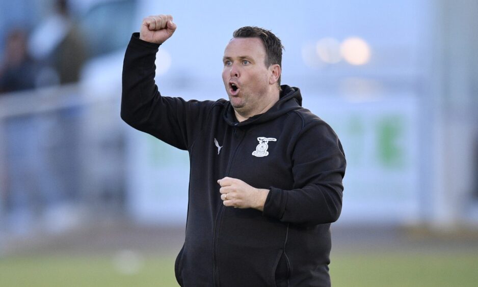 Scott Kellacher's message to the Caley Thistle players