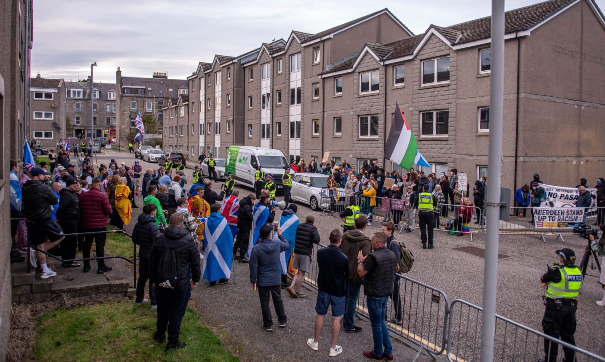Locals fear 'escalation of violence' after Farmers Hall protests