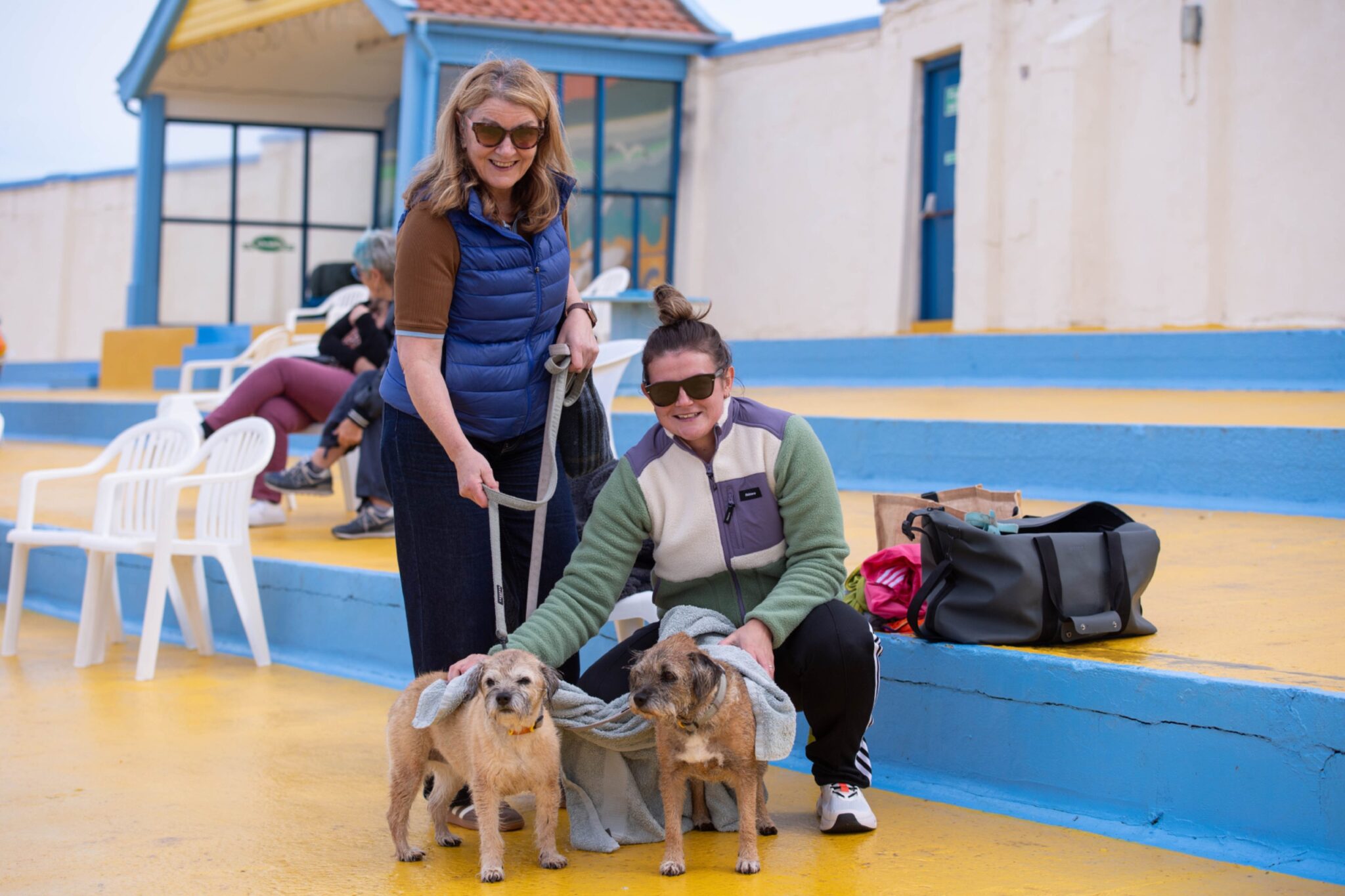Gallery: Dog Swimming Session at Stonehaven Open Air Pool 2025