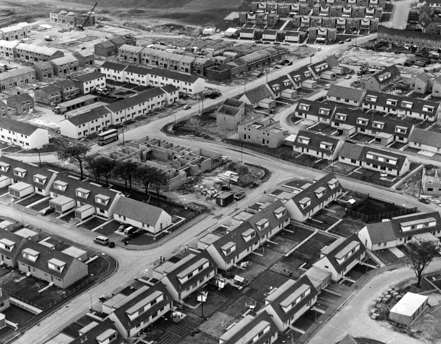 Aerial Aberdeen: Looking at the city from above during the 1970s