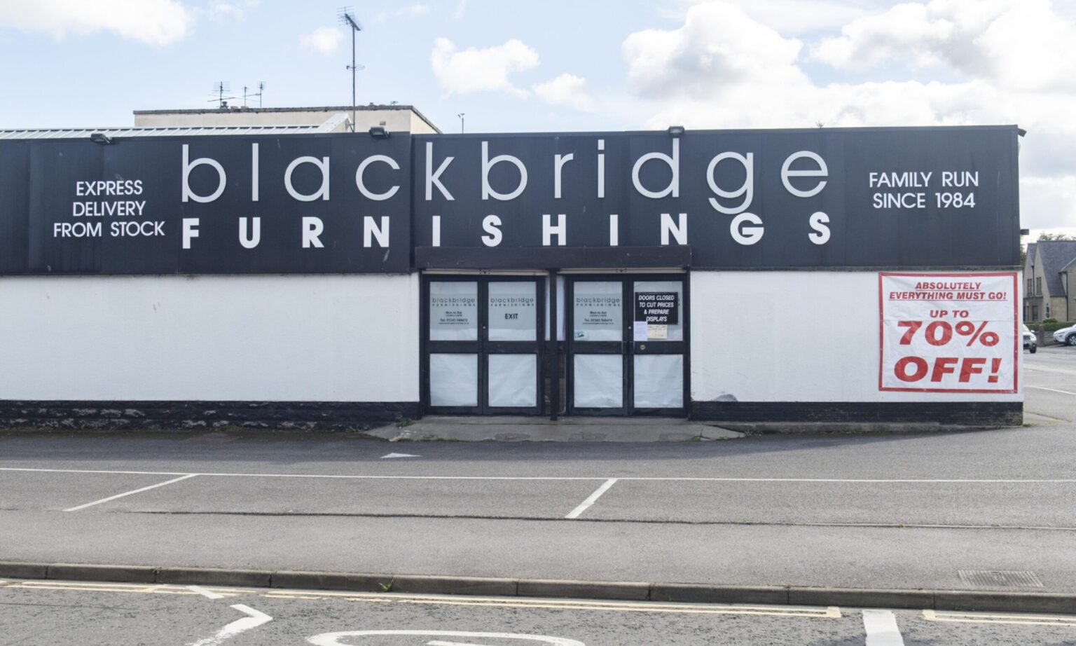Elgin branch of Blackbridge Furnishings to close after sale