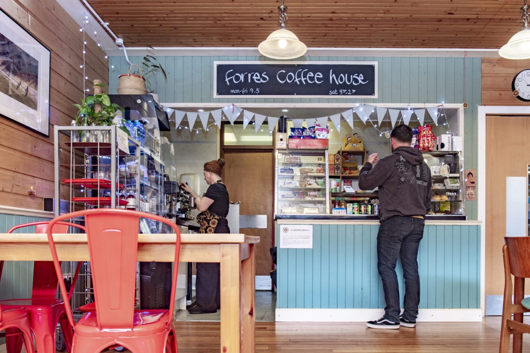 Forres Coffee House owner on the success of town centre