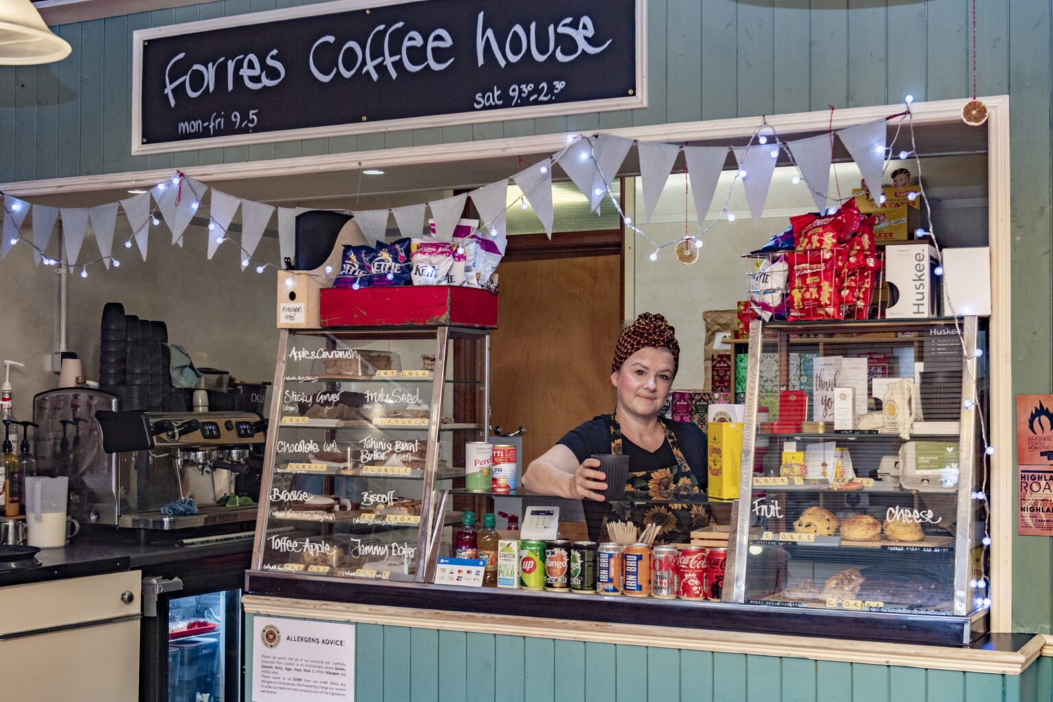 Forres Coffee House owner on the success of town centre