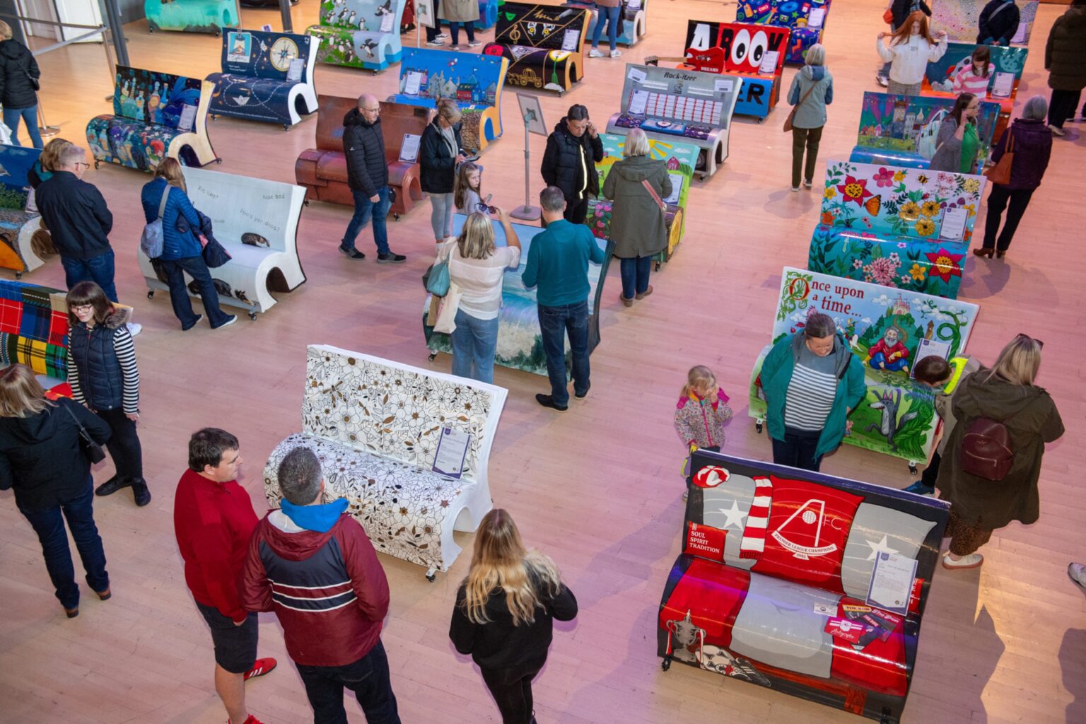 Gallery: Farewell to Clan Bookbench Trail at Aberdeen Music Hall