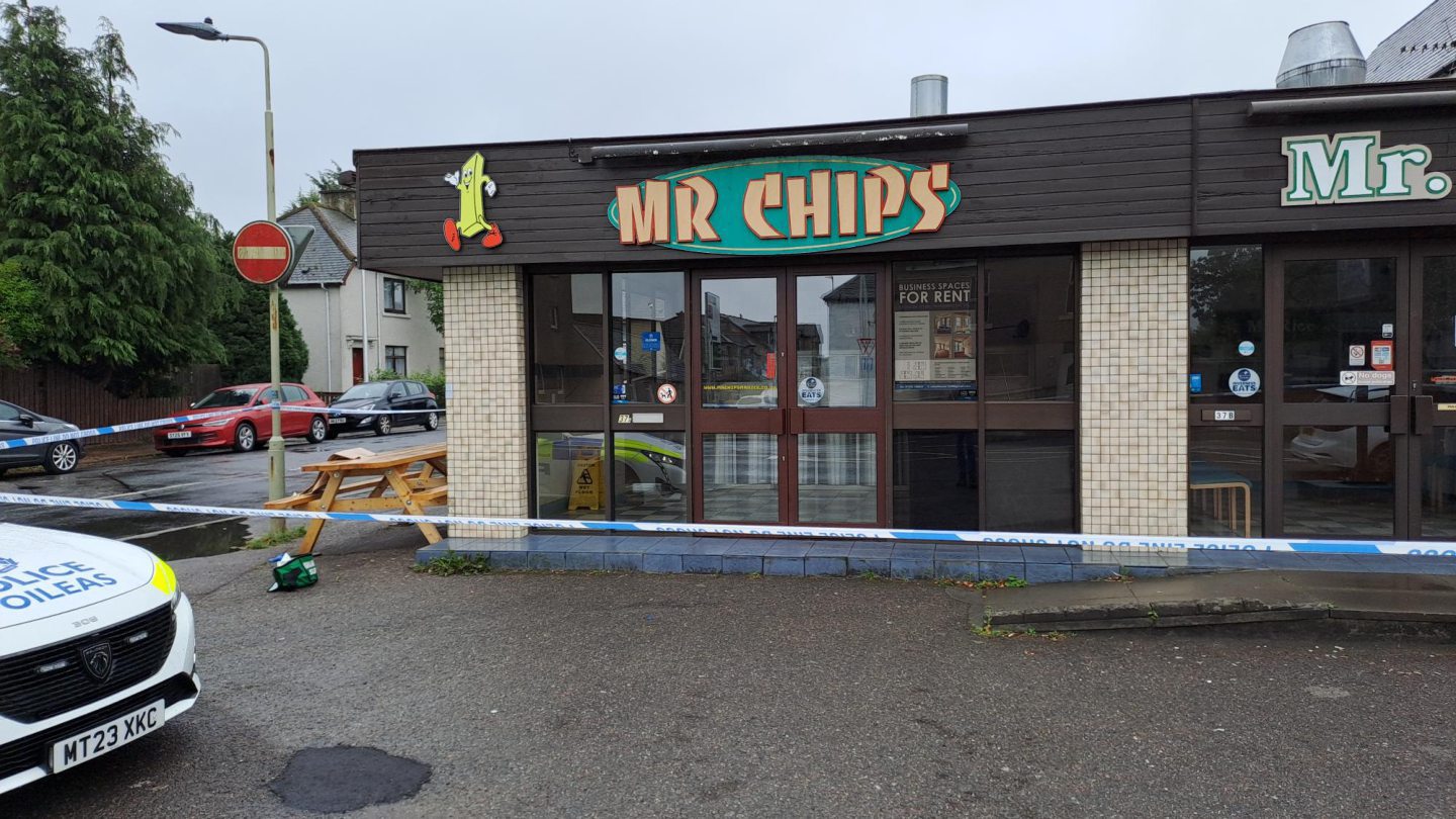 Man arrested after attempted murder near Inverness chipper