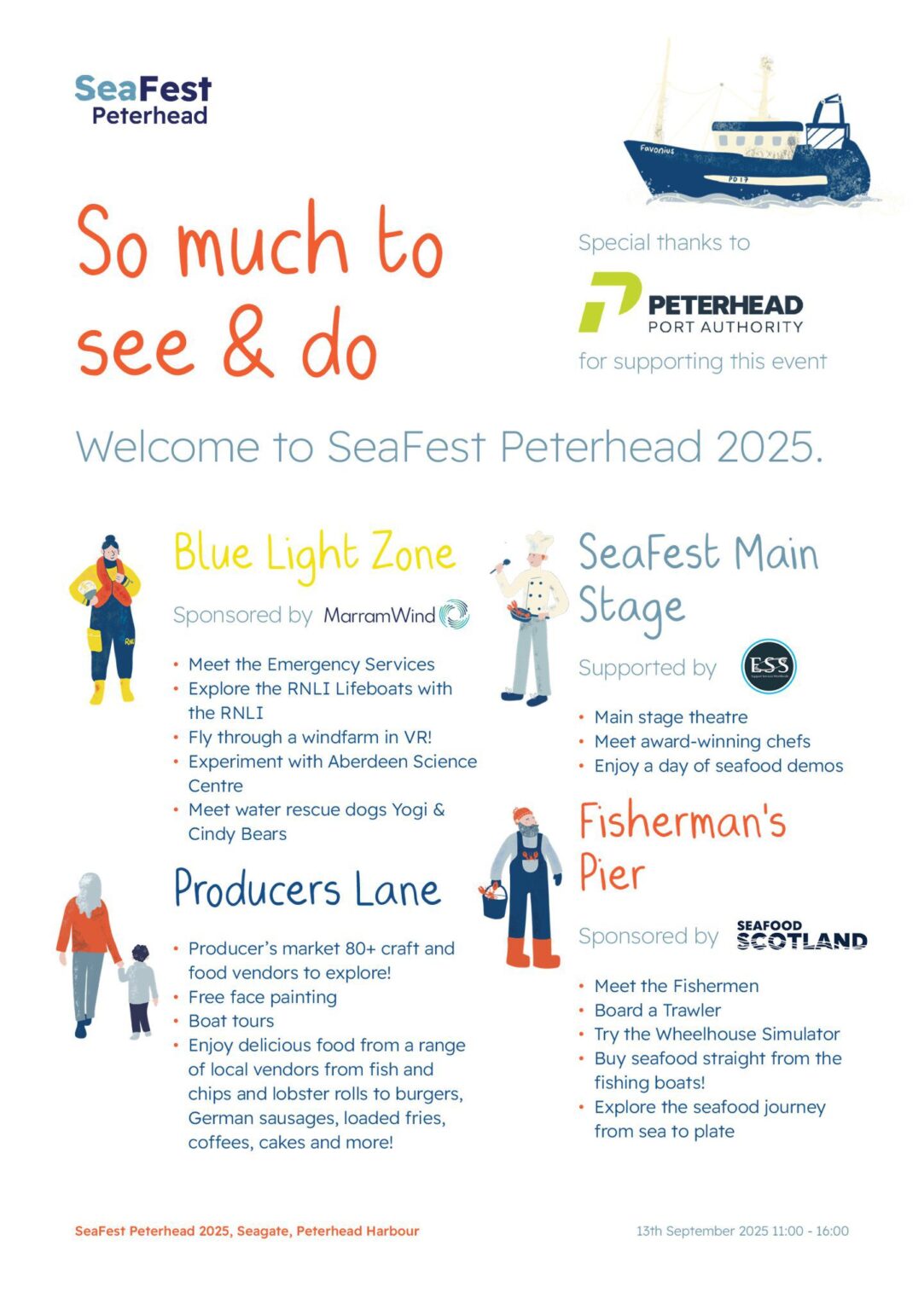 Everything you need to know about SeaFest Peterhead 2025