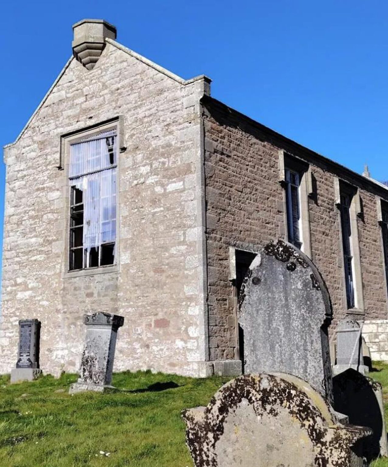 Historic Auld Petty Church near Inverness on the market for £50k