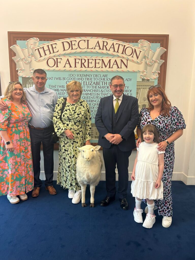 Jimmy Buchan's now a Freeman of City of London