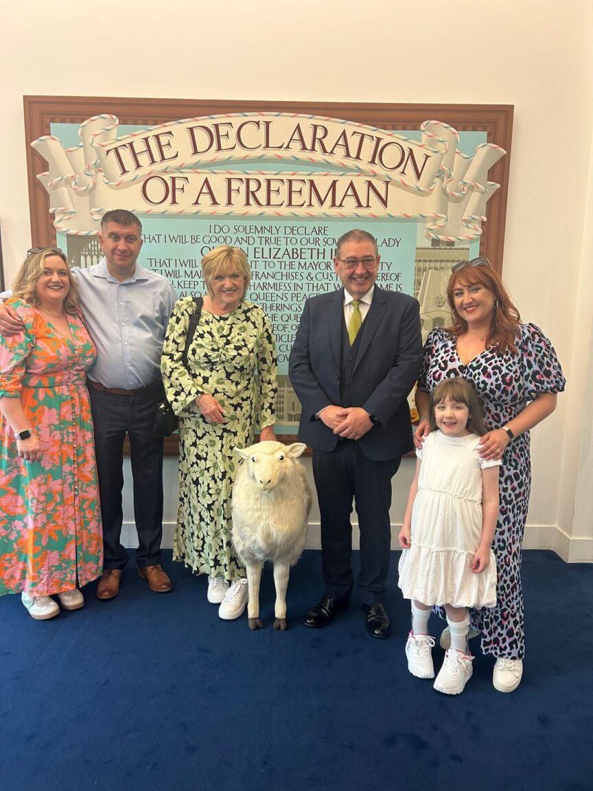 Jimmy Buchan's now a Freeman of City of London