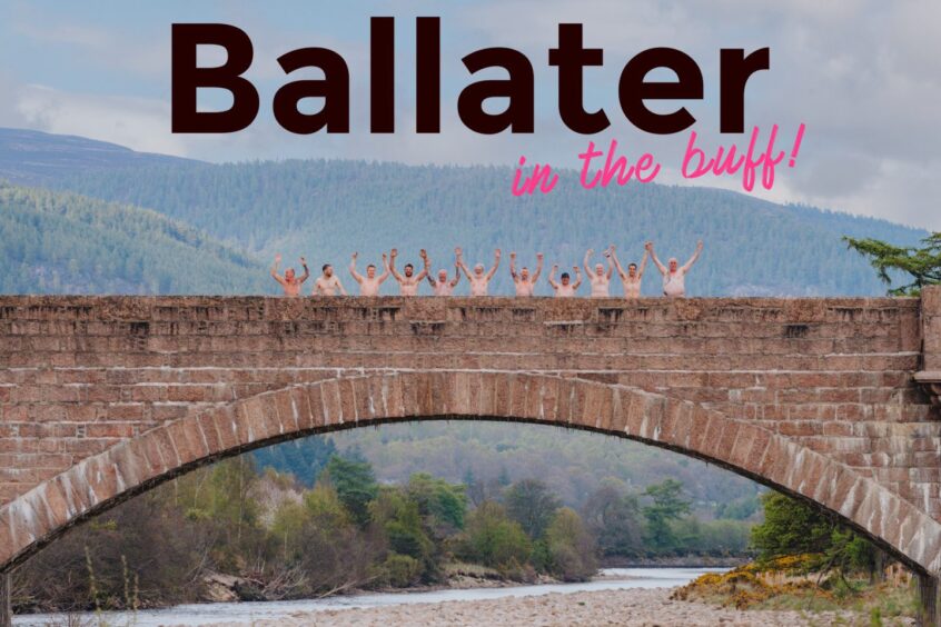 Ballater tradesmen bare all in 'Ballater in the buff' calendar